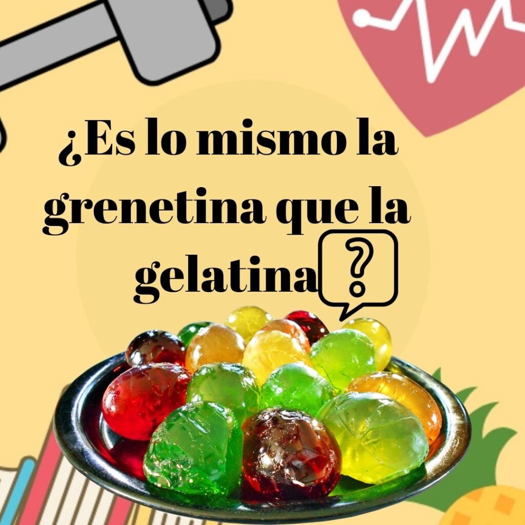 ¿Qué es la grenetina?
